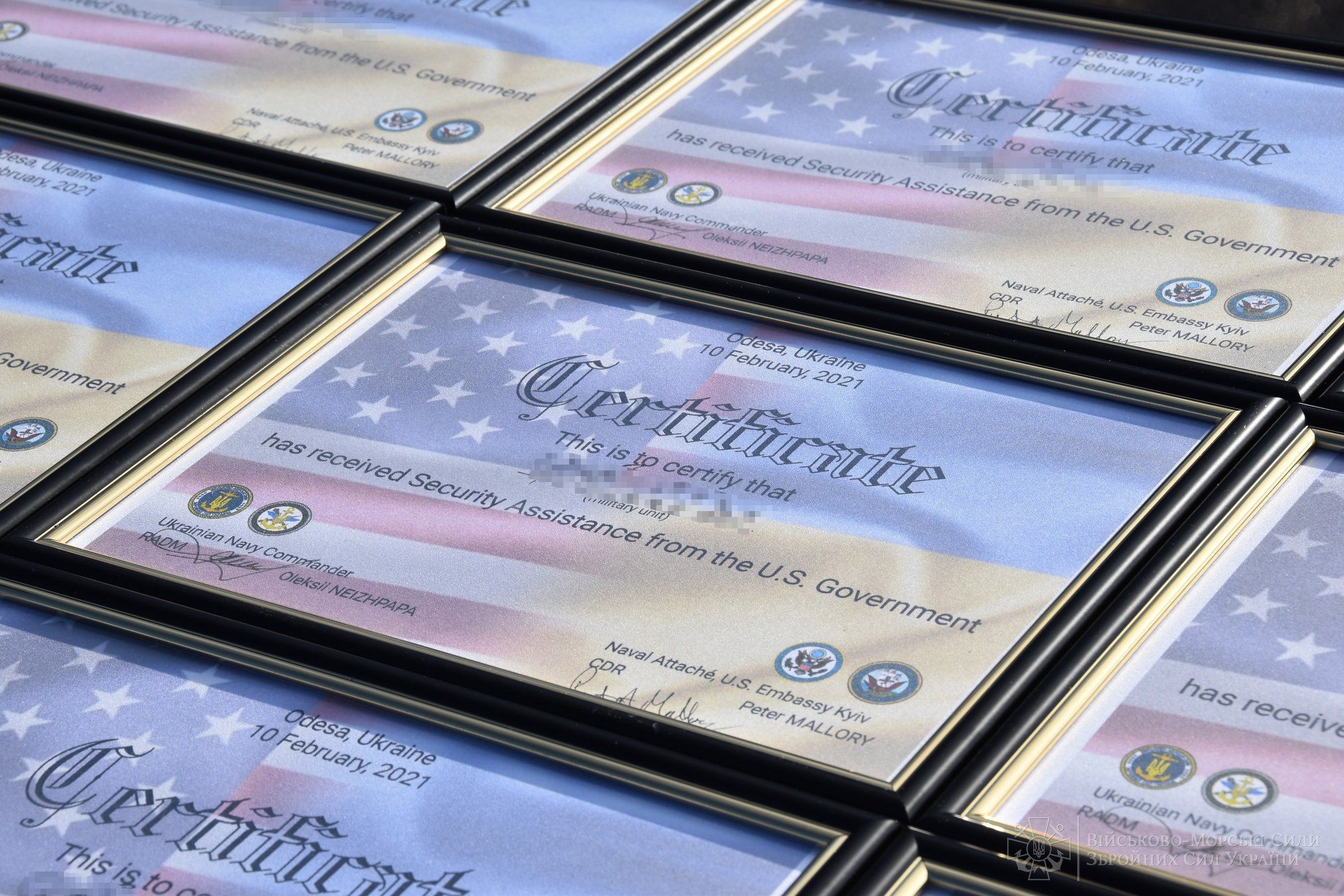 U.S. Donates land and navy platforms to Ukraine | TURDEF